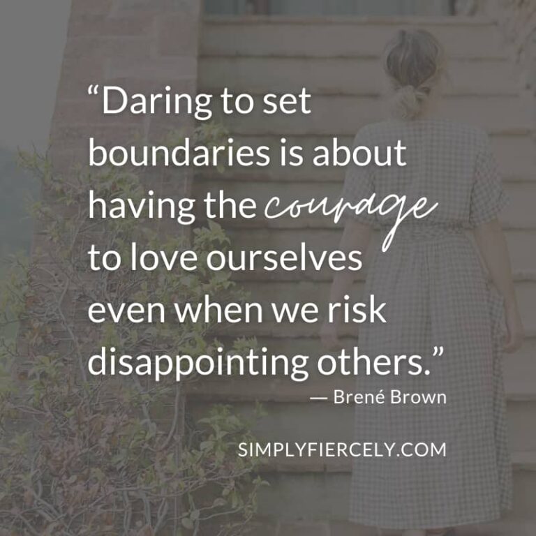 4 Types of Personal Boundaries + Why You Need Them - Simply + Fiercely